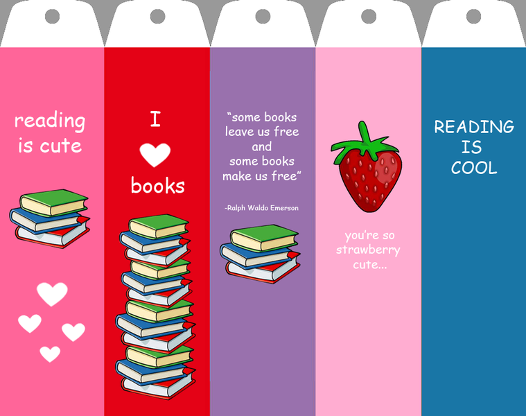 Free Printable Bookmarks
