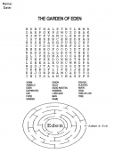 Printable Word Search Church Worksheet