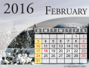 February 2016 Nature Calendar
