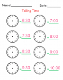 Drawing Time Printable Worksheets