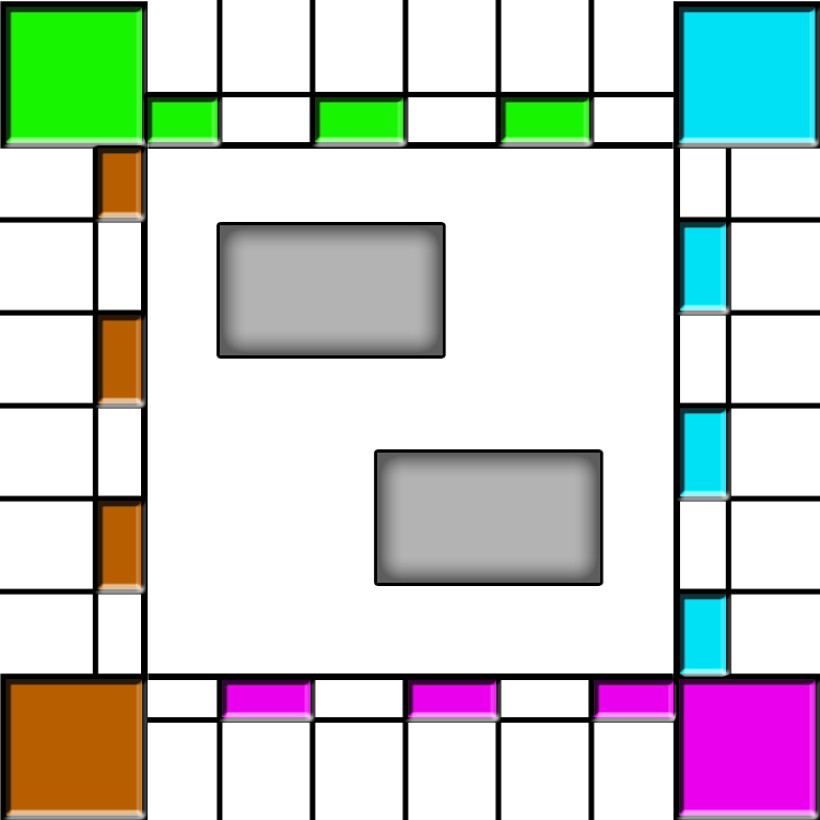 3D Printable Border Board Game
