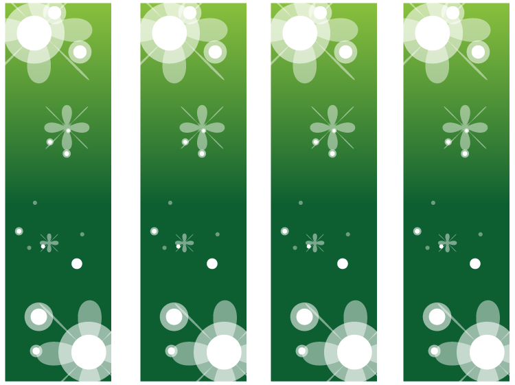 Printable Green Bookmarks