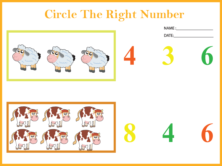 Printable Basic Counting Math Worksheets