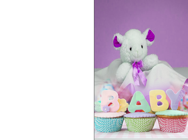 Lovely Printable Baby Cards