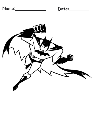 batman and robin symbol coloring pages